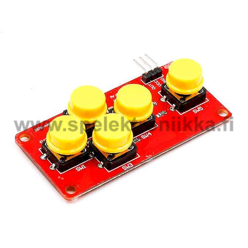 Ad Keyboard Simulate Five Key Module Arduino Etc Sp Elektroniikka Oy 2411