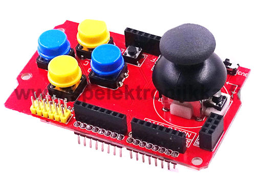 Joystick Shield For Arduino Expansion Board Analog Keyboard And Mouse