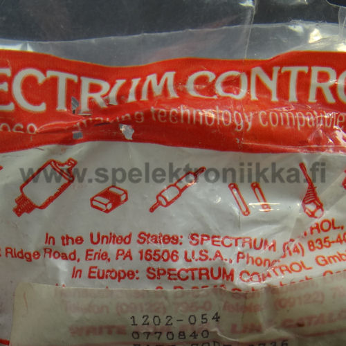 Feed through PI filter capacitor 25A 3000pF 500V Spectrum Control 1202 ...