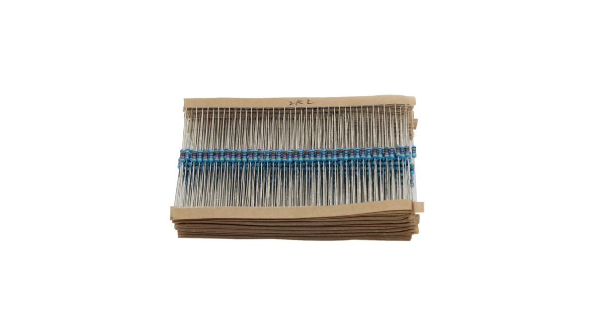 Metallikalvovastuslajitelma 0.25W 1% 10hm - 1M - 600kpl | SP-Elektroniikka