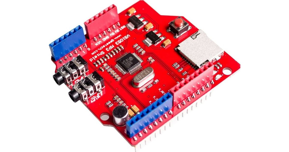 VS1053 Arduino UNO/MEGA MP3 shield | SP-Elektroniikka