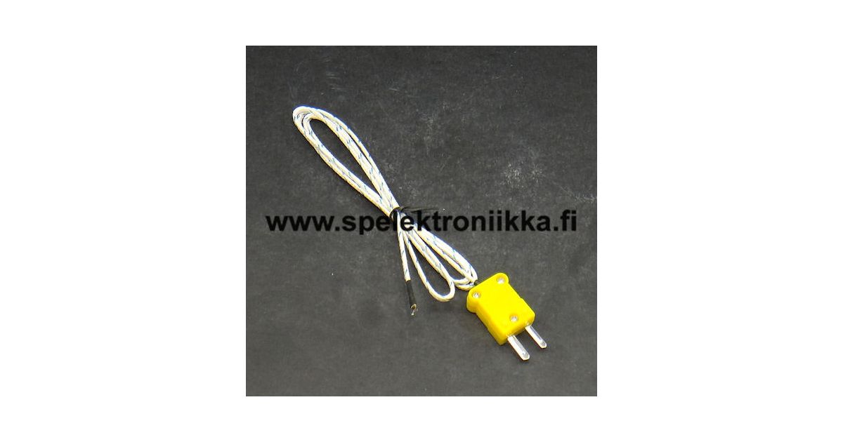 Termoprobe, "K" -liitin, pallukka | SP-Elektroniikka